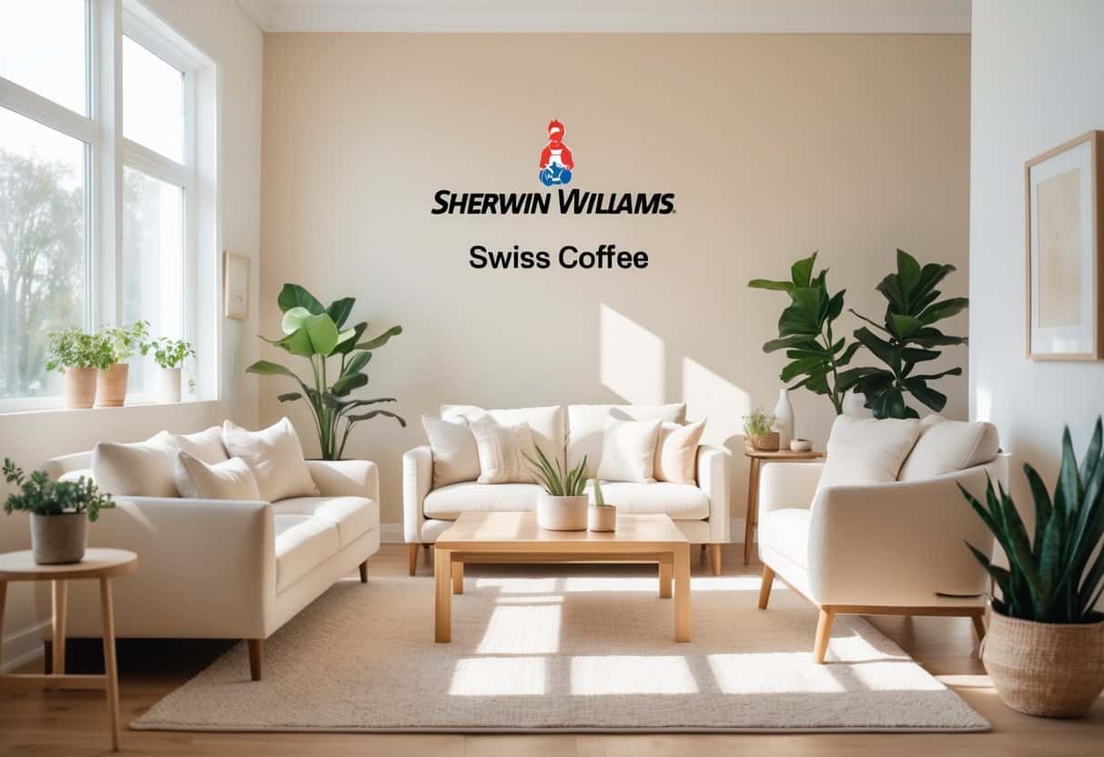 Swiss Coffee Sherwin Williams Review and Color Guide - Woodwork Nation